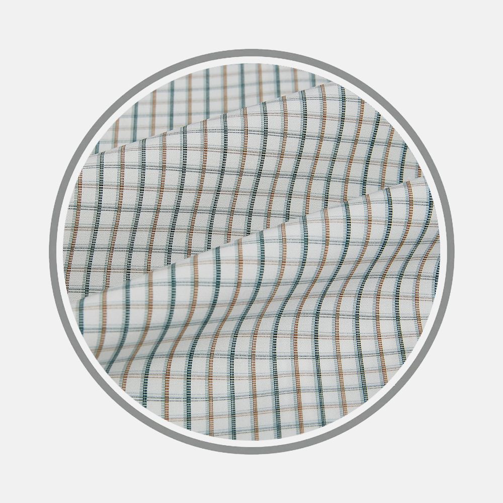 Green/Brown Tattersall Check Fabric – Turnbull & Asser US