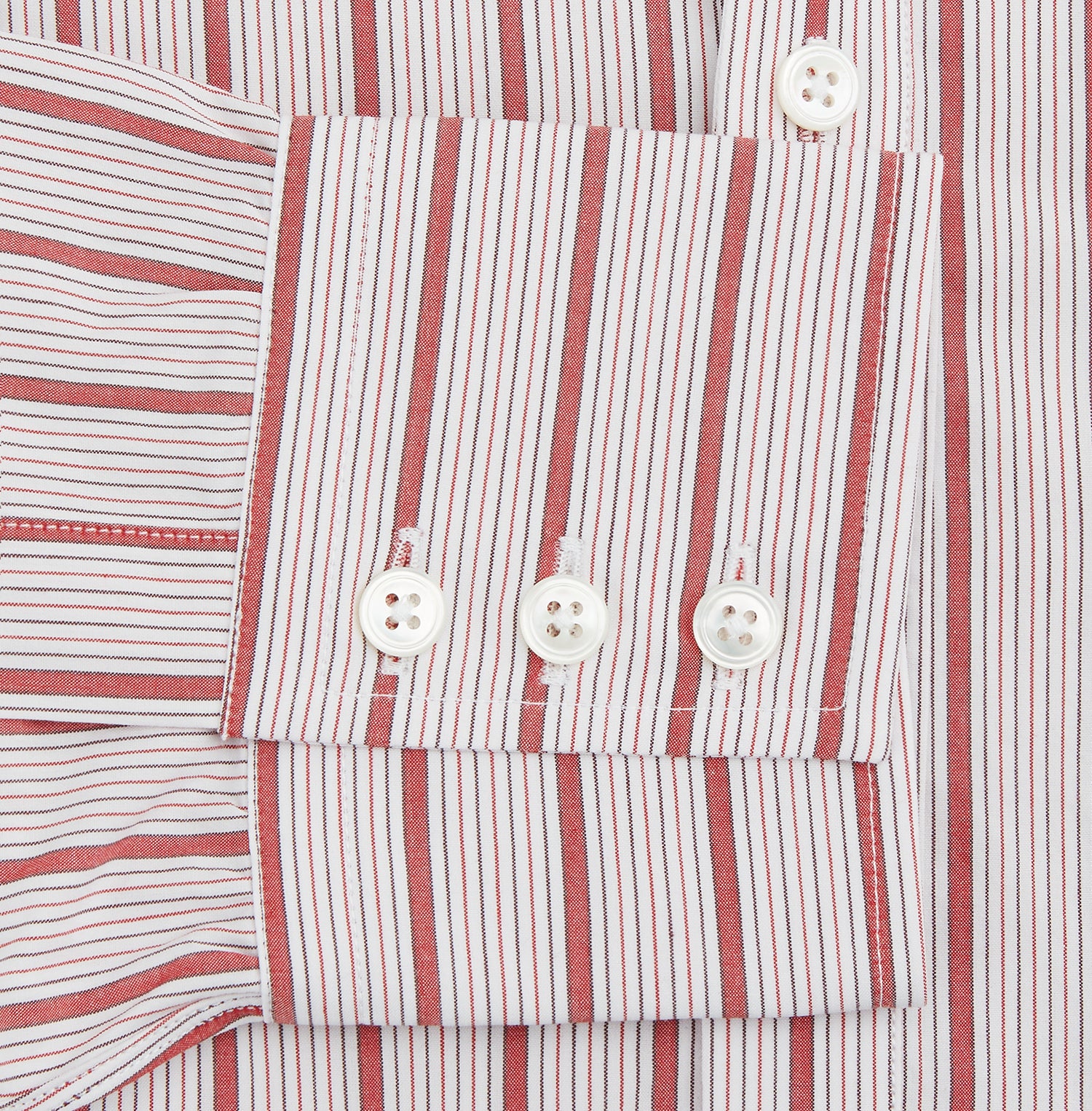 Red Multi Track Stripe Chelsea Shirt – Turnbull & Asser US